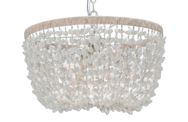 Capiz Shell Chandeliers & Seashell Lighting - Kouboo