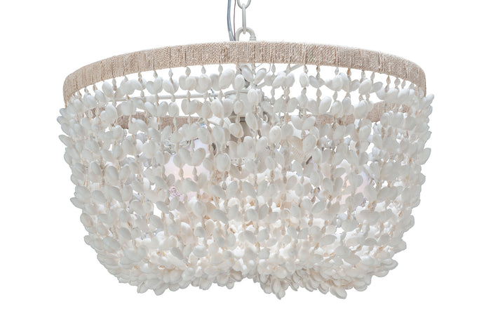 Capiz Shell Chandeliers & Seashell Lighting - Kouboo
