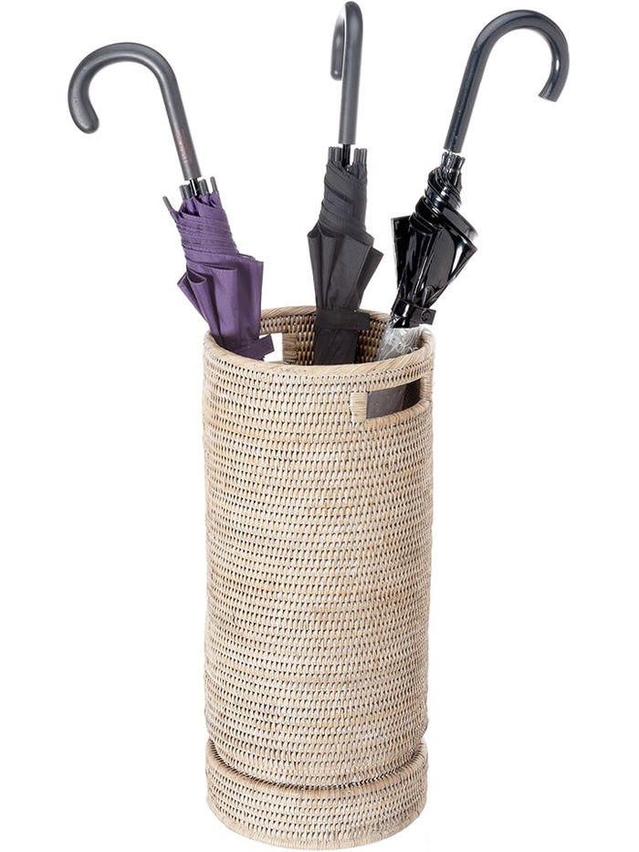 Rattan & Wicker Umbrella Stands & Baskets | Kouboo
